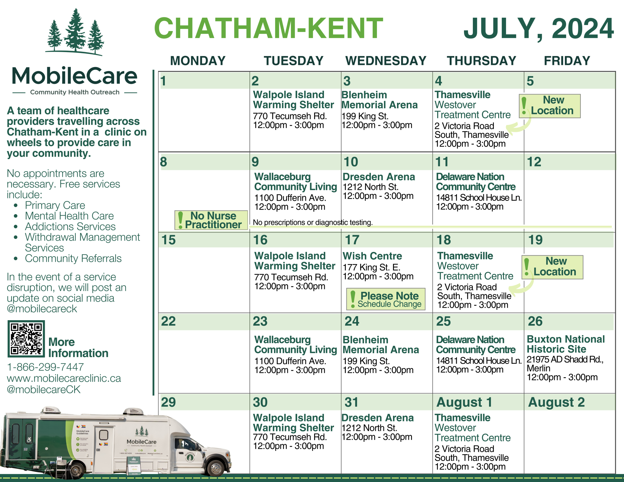 MobileCare Chatham-Kent – Clinic on Wheels
